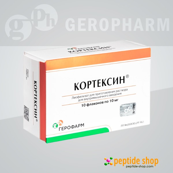 CORTEXIN - peptide drug for brain function regulation.