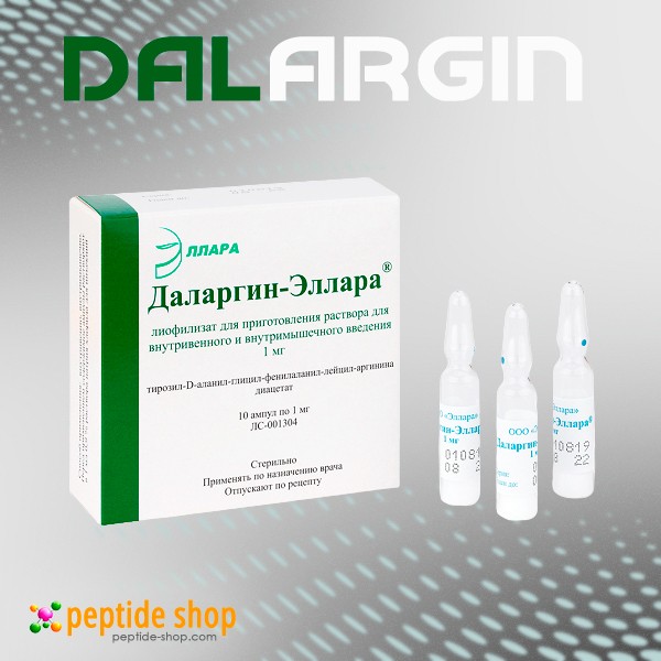 DALARGIN Ellara - synthetic hexapeptide used for gastric ulcer and ...