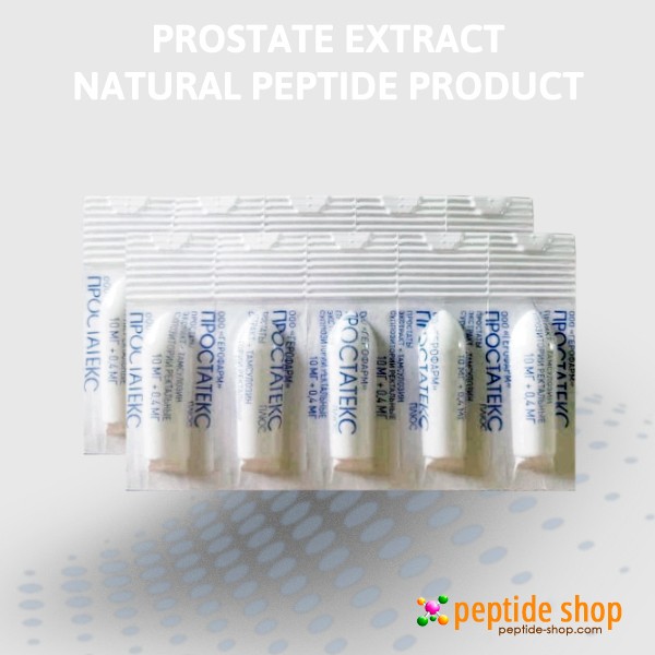 PROSTATEX PLUS - prostate extract and tamsulosin in rectal suppositories form