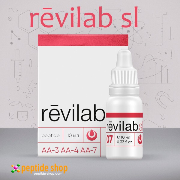 Sublingual peptides Revilab SL 07 for the hematopoiesis system.