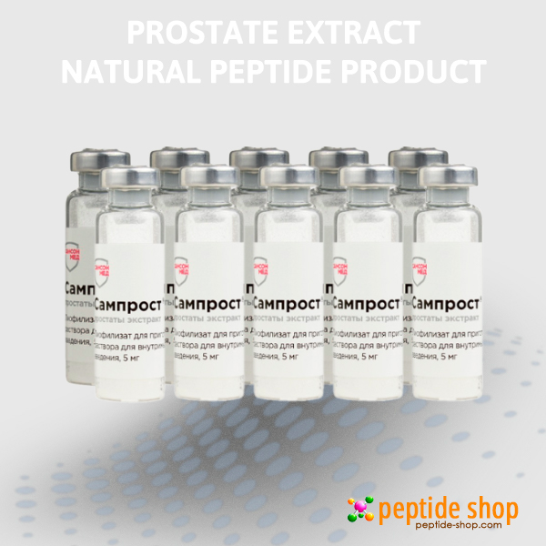SAMPROST - peptide for prostate in lyophilisate form.