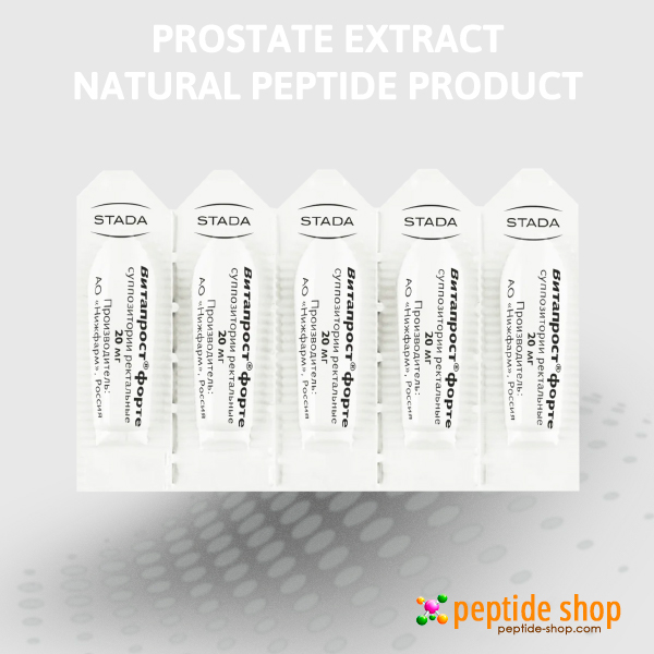 VITAPROST FORTE natural peptide product - 20mg prostate extract